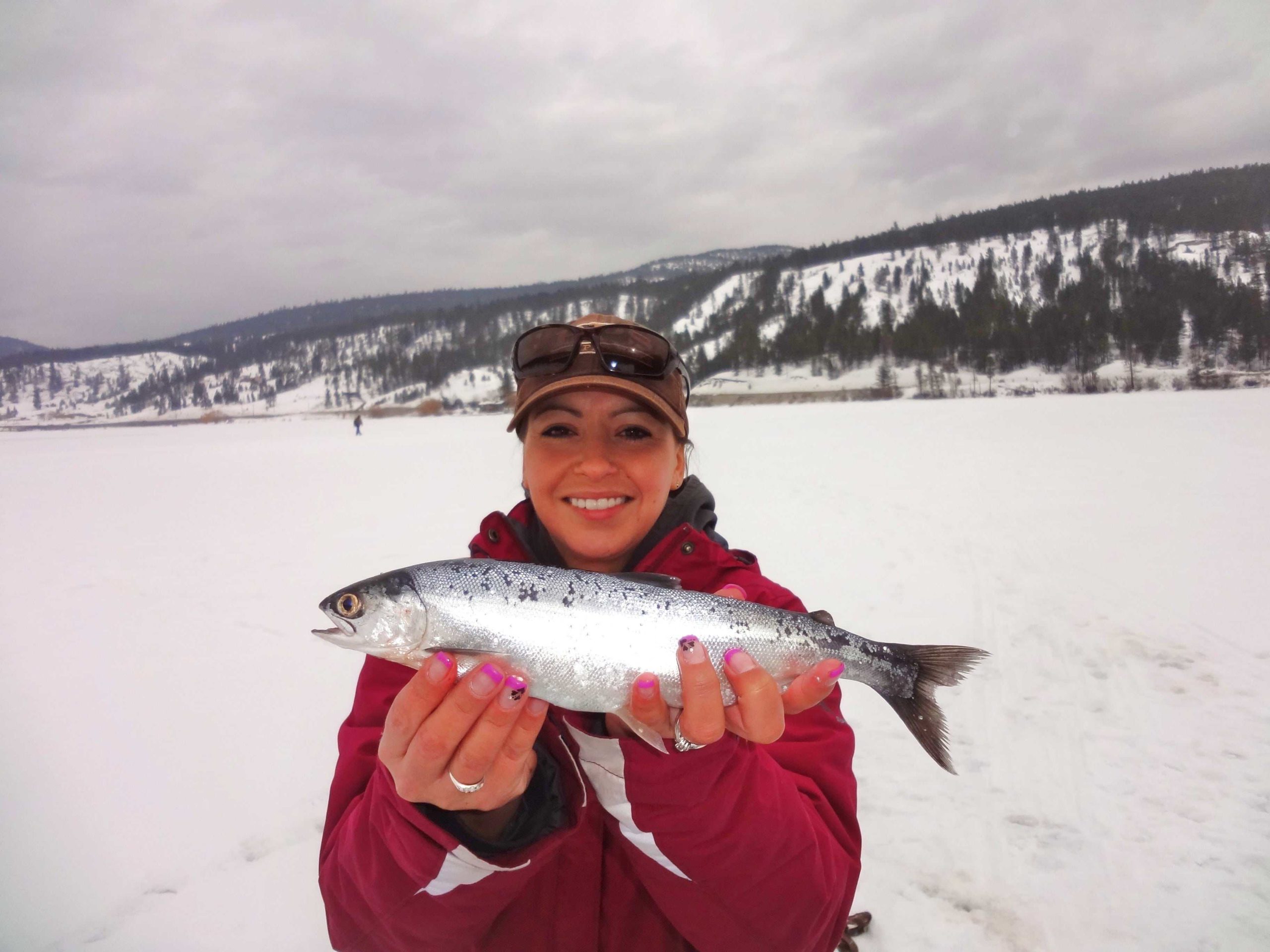 Ice Fishing for Kokanee - BC Fishn