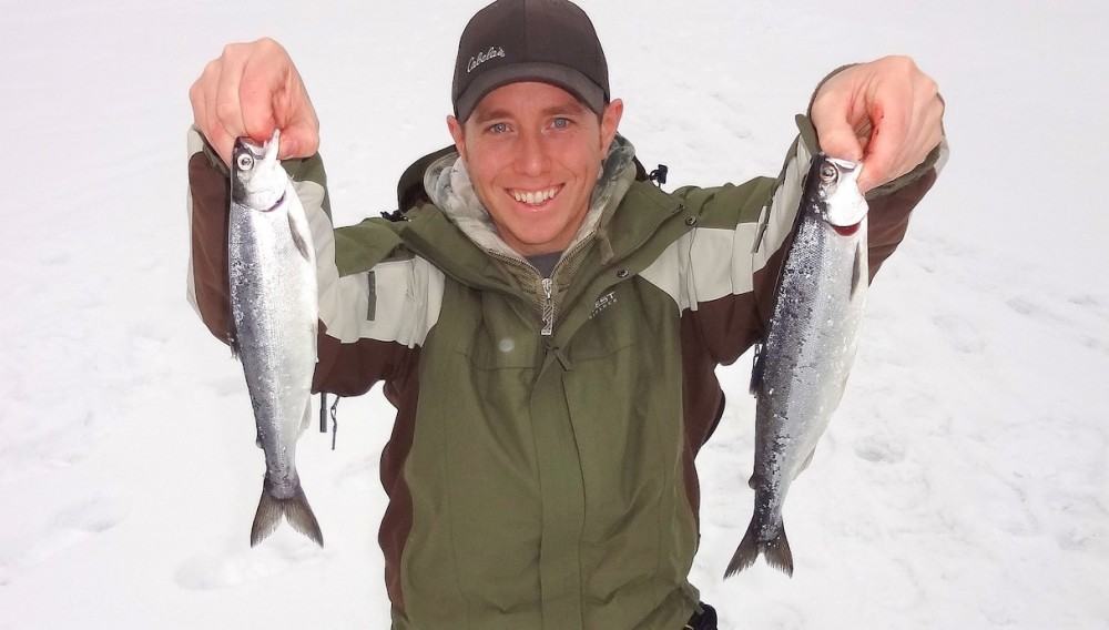 How to Ice Fish for Kokanee - BC Fishn